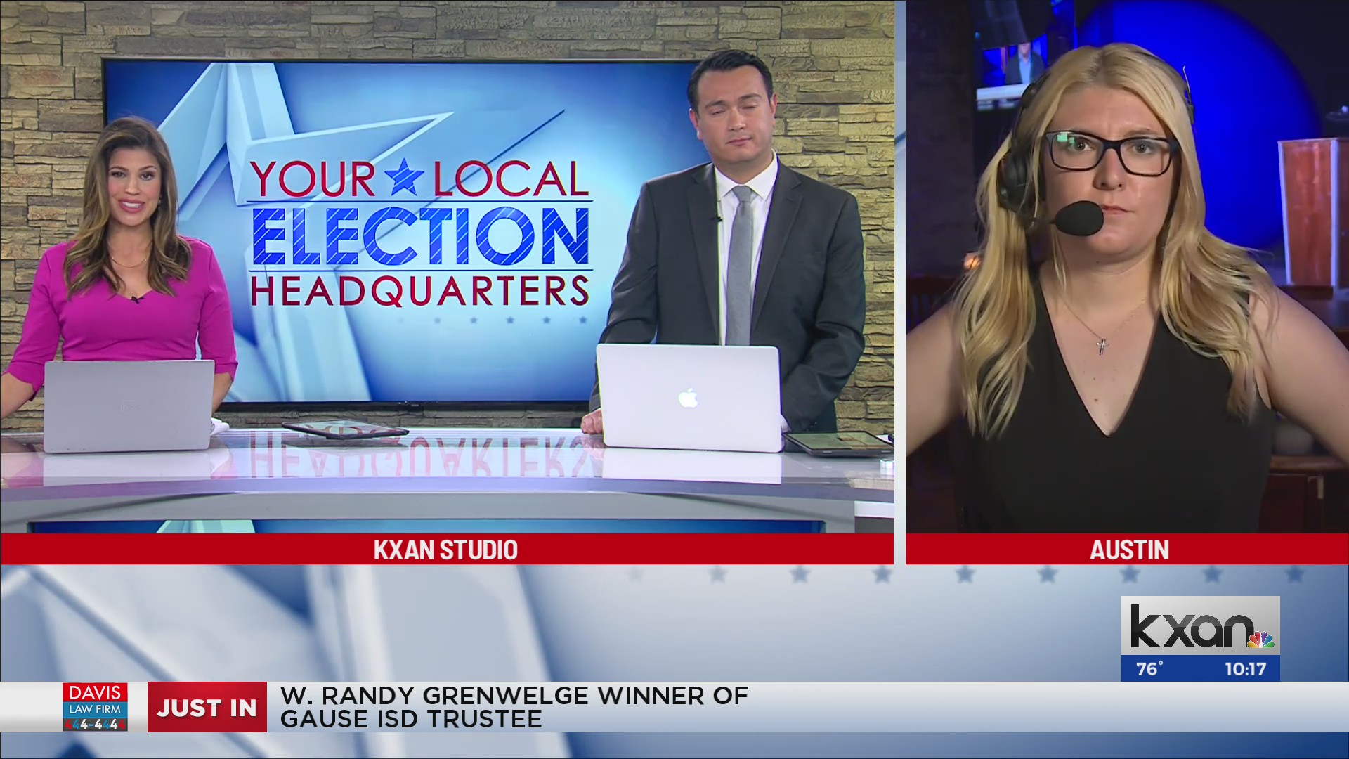 Grace Austin mayoral race live shot – KXAN Austin