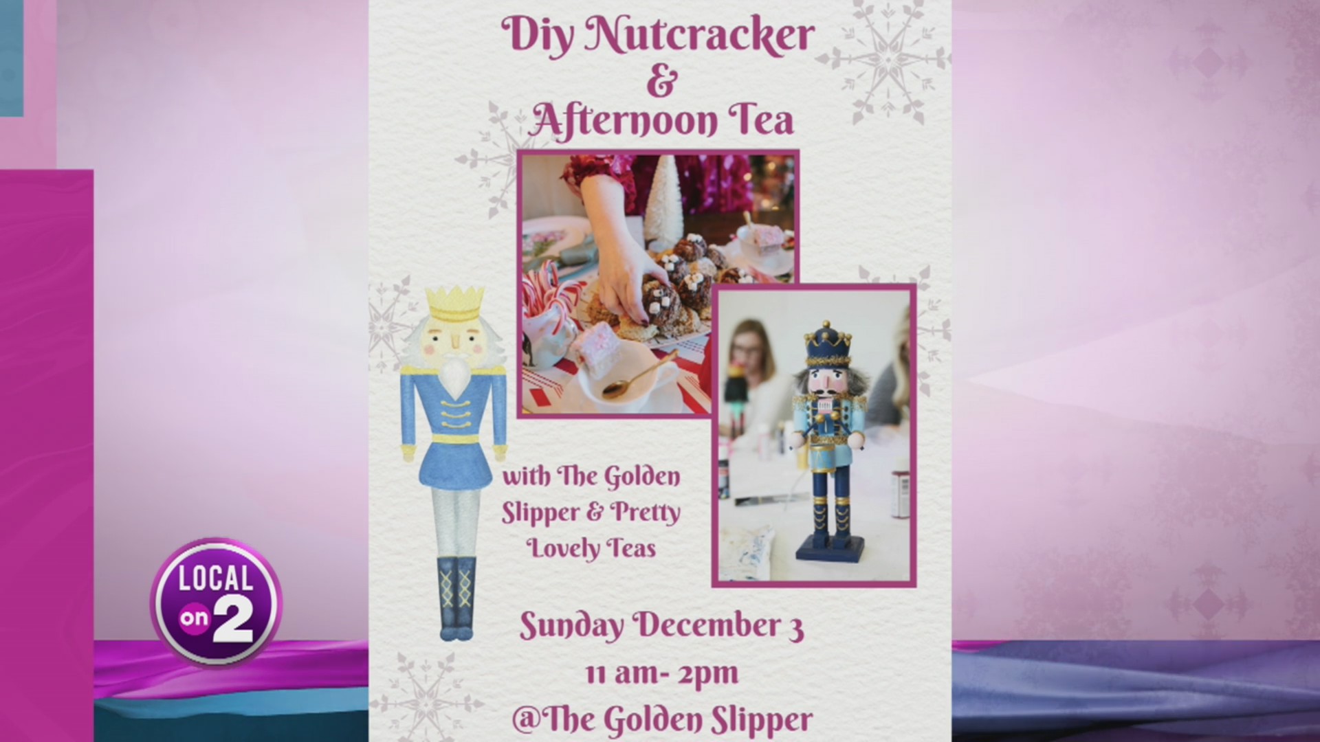Pretty Lovely Teas + The Golden Slipper: DIY Nutcracker & Afternoon Tea ...