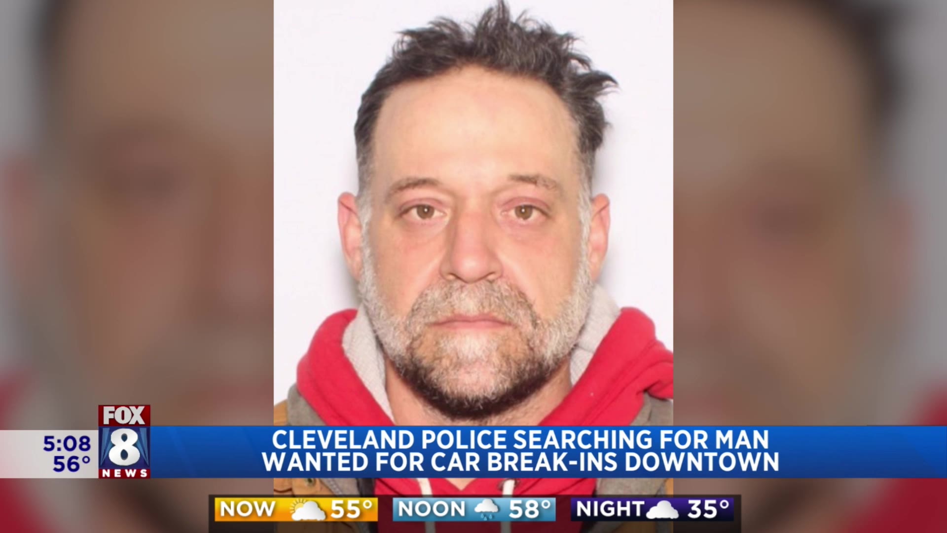 Man wanted for breaking into cars in downtown Cleveland – Fox 8 ...