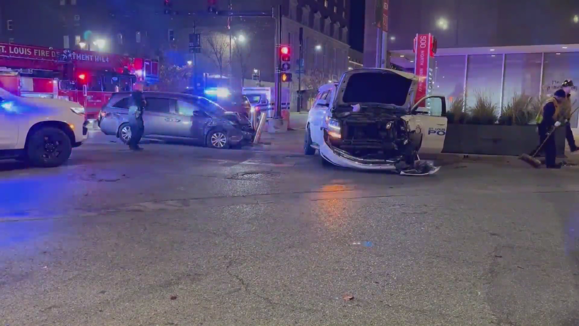 Safety concerns linger after St. Louis officer responding to gunfire hurt in crash – FOX 2