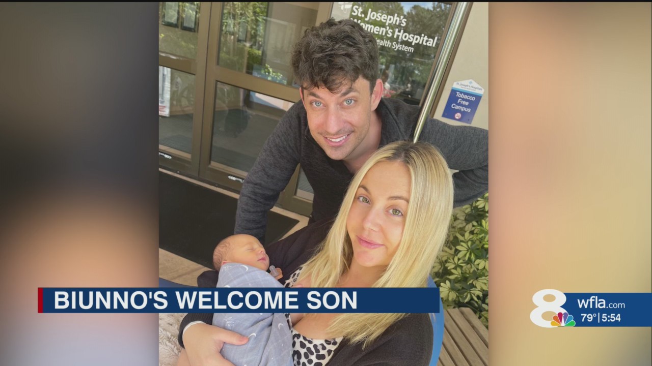 WFLA Now’s JB Biunno, wife welcome son | News Channel 8 at 5:00 – WFLA