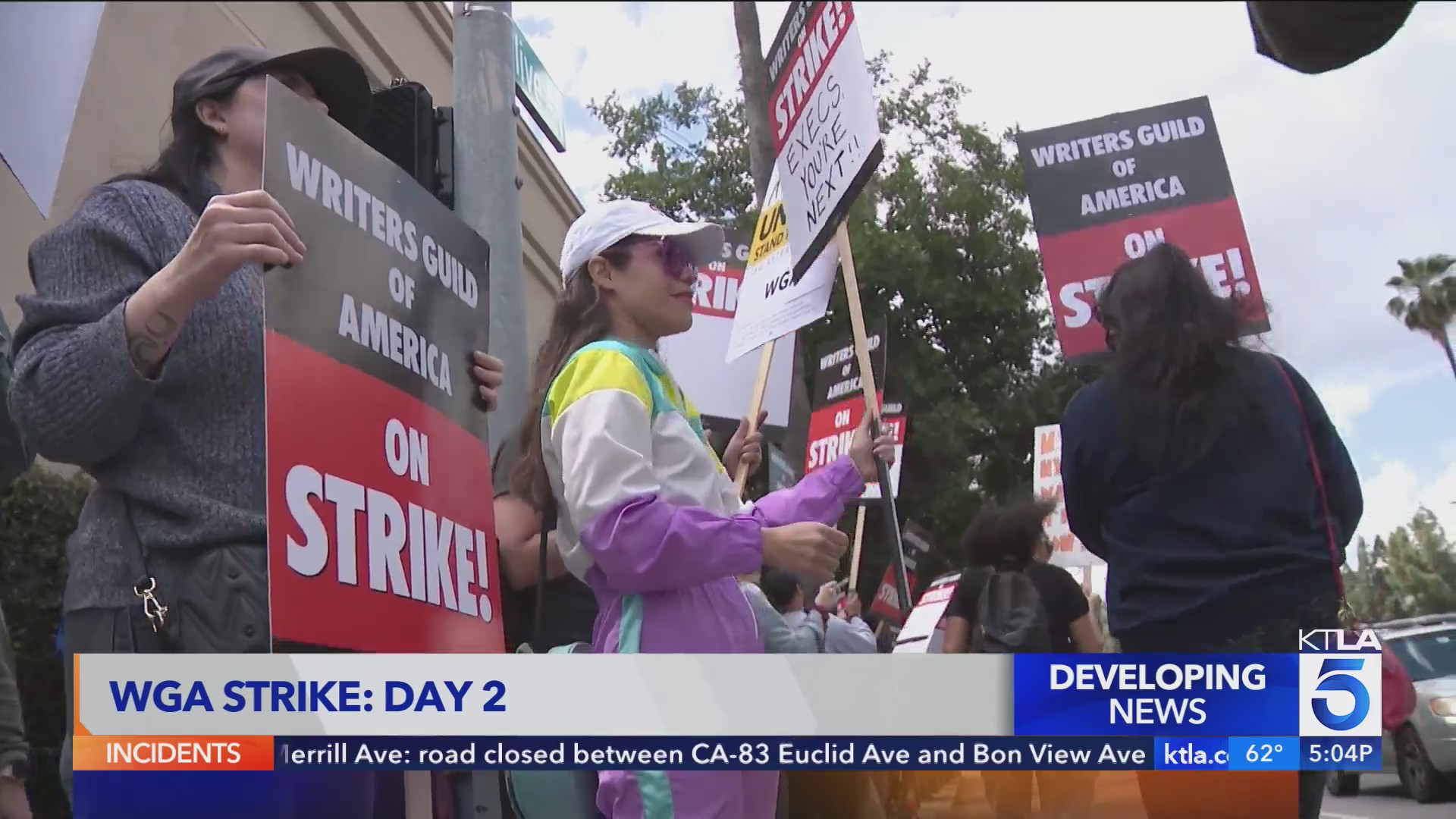 No end in sight to Hollywood writers’ strike – KTLA