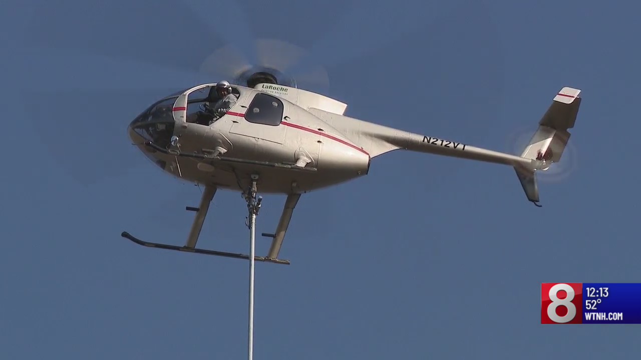 Eversource uses helicopter to trim trees in Wolcott – WTNH.com