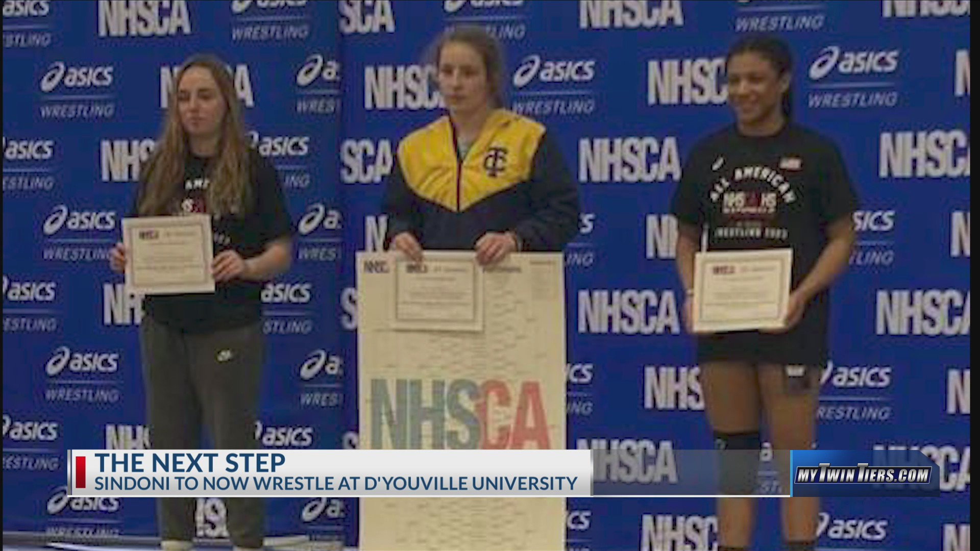 Emily Sindoni to now wrestle at D’Youville University – WETM ...