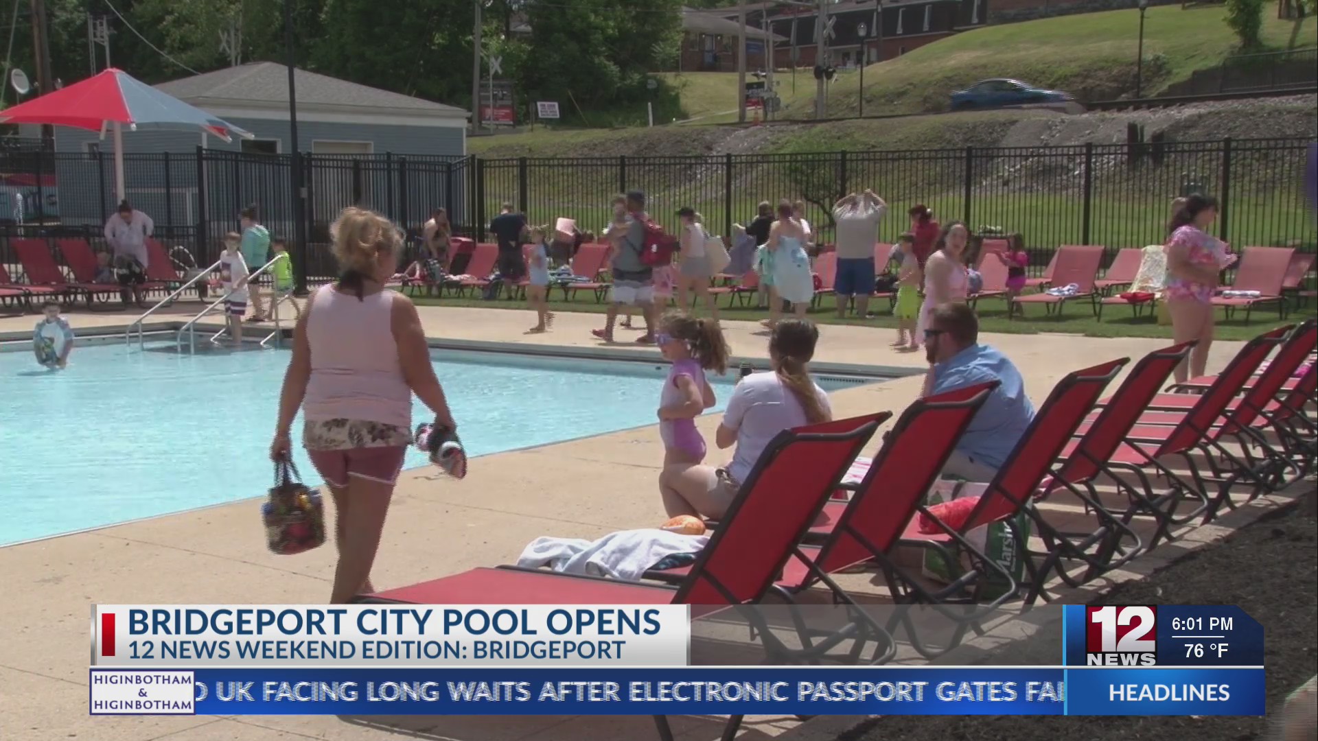 Bridgeport City Pool opens with a ‘splash’ – WBOY.com