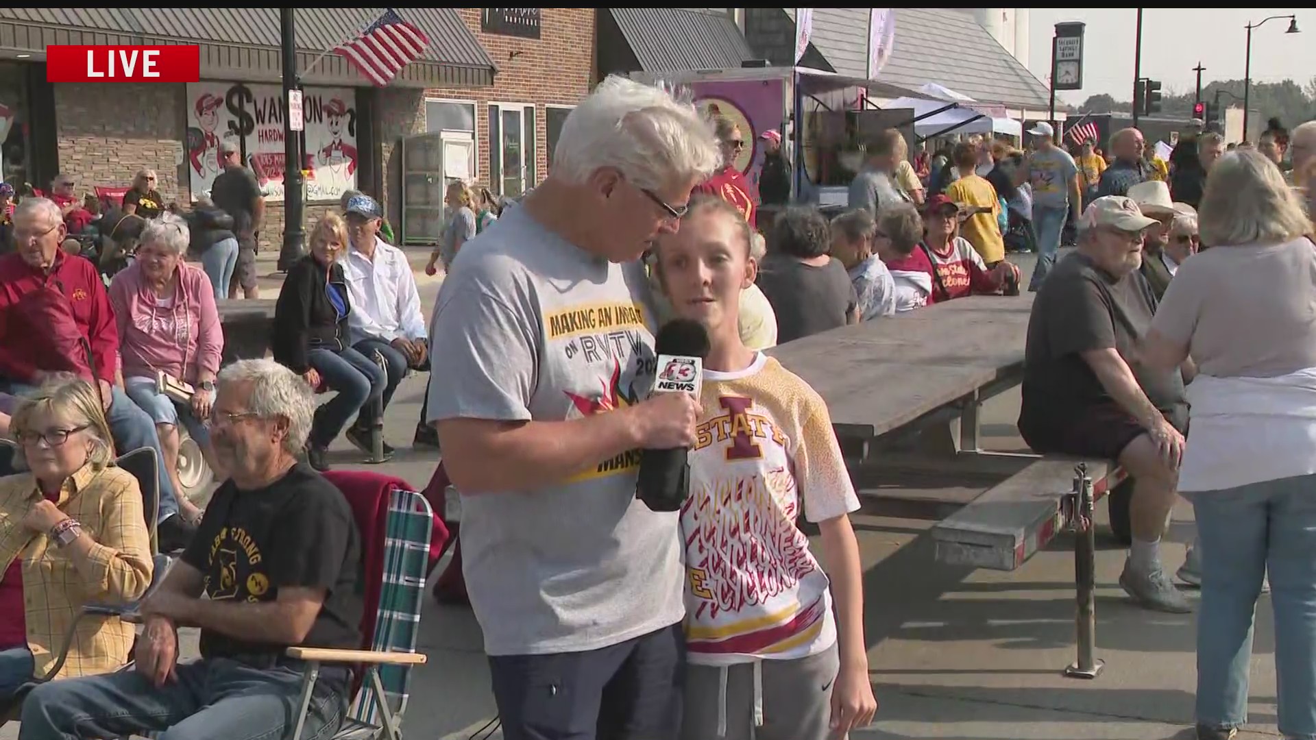 Ed Wilson live in Manson for RVTV – who13.com