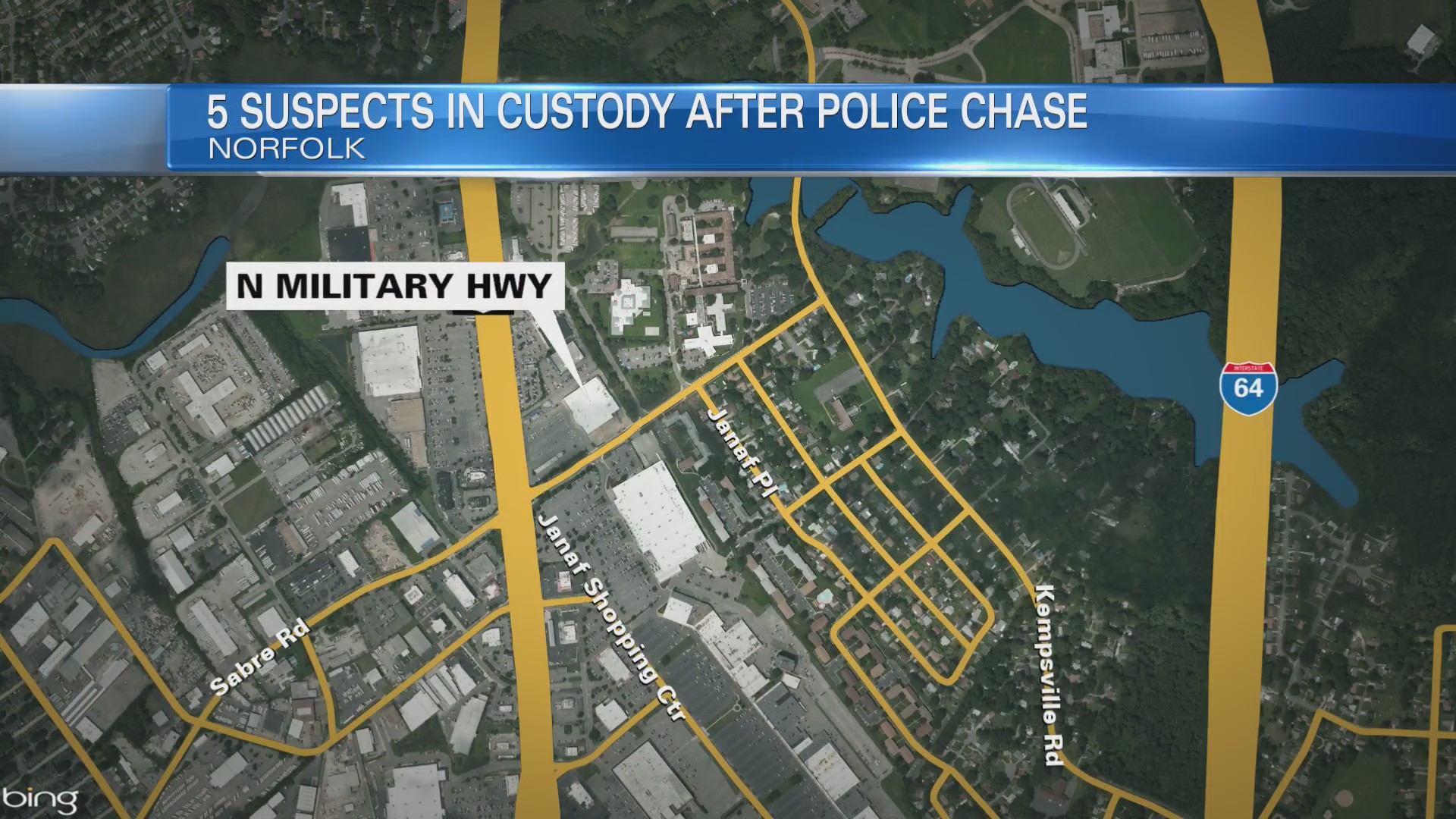 5 suspects in custody after police pursuit on N Military Highway in ...