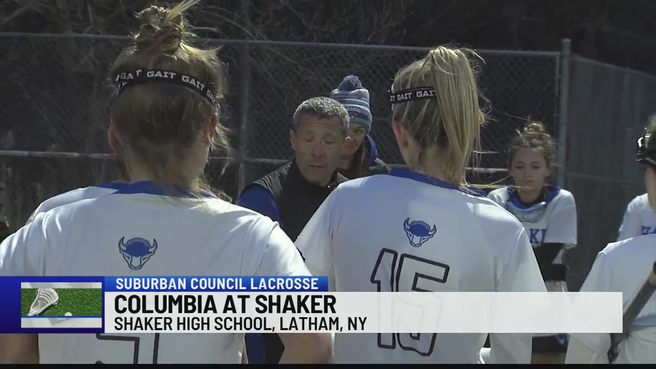Shaker girls lax rolls past Columbia in home opener – NEWS10 ABC