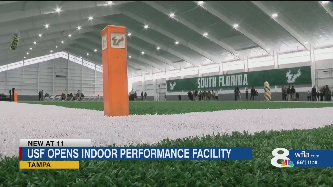 USF opens ‘Porter Family Indoor Performance Facility’ – WFLA