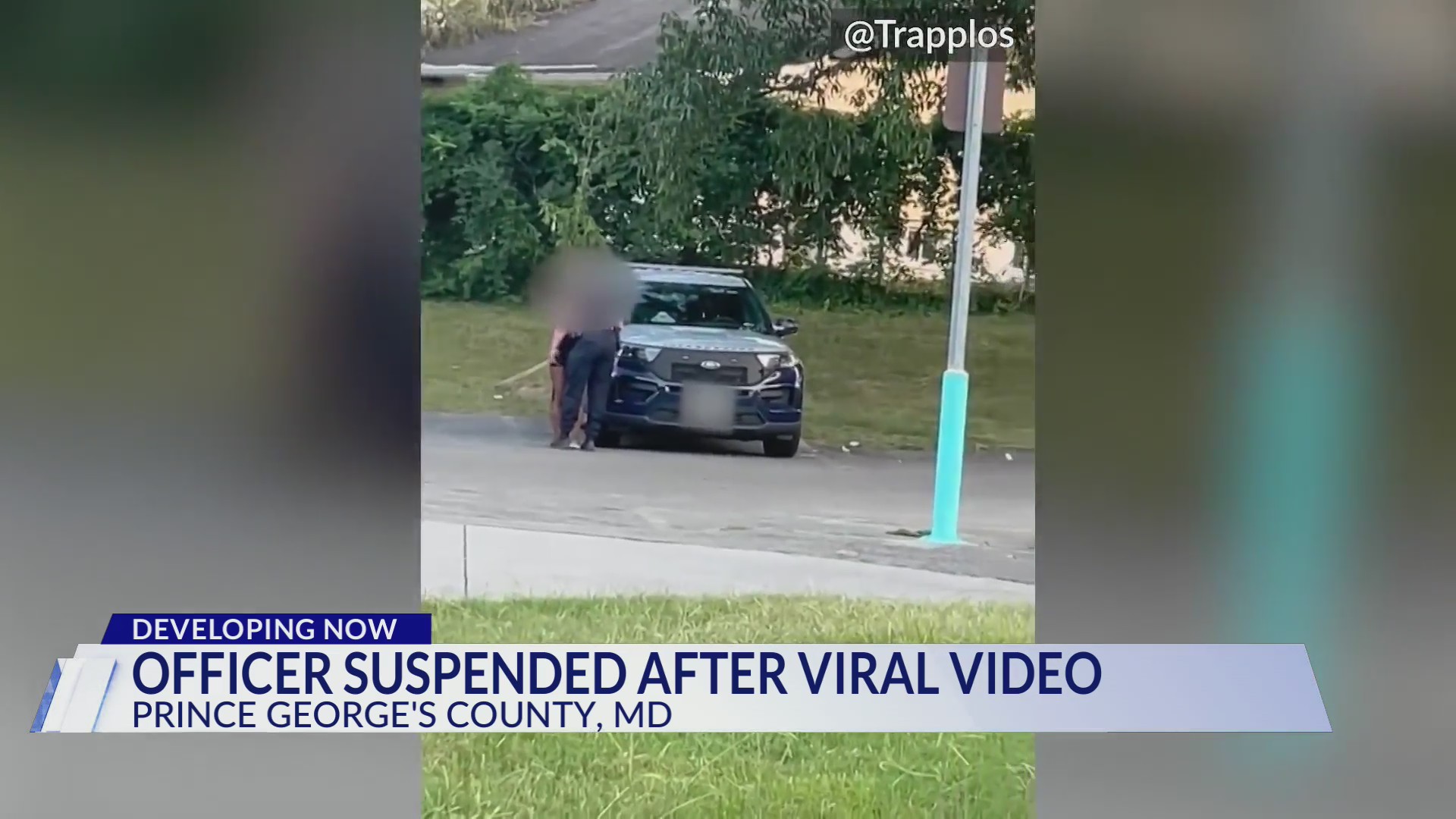 Prince George’s Co. police officer suspended after being seen in video ...