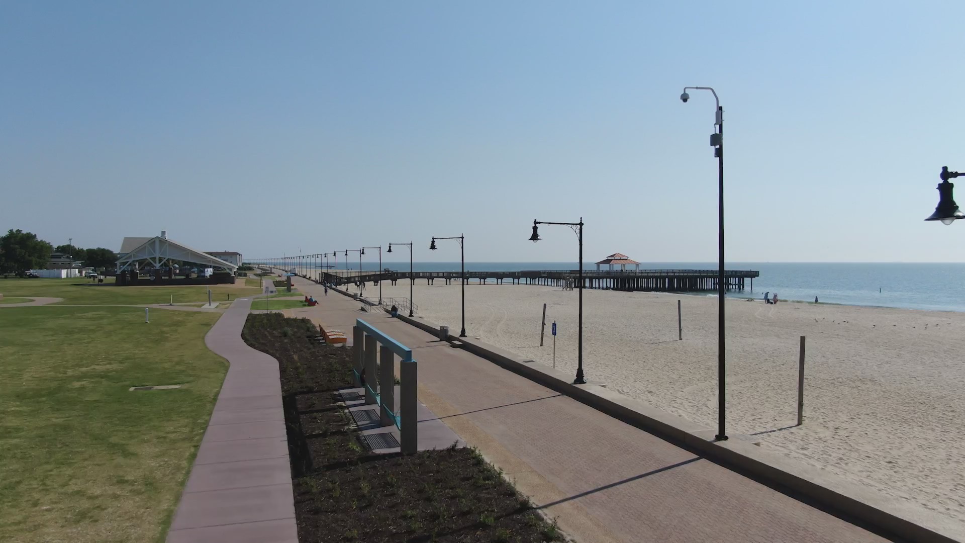 Drone 10: Buckroe Beach unveils renovated boardwalk Thursday – WAVY.com