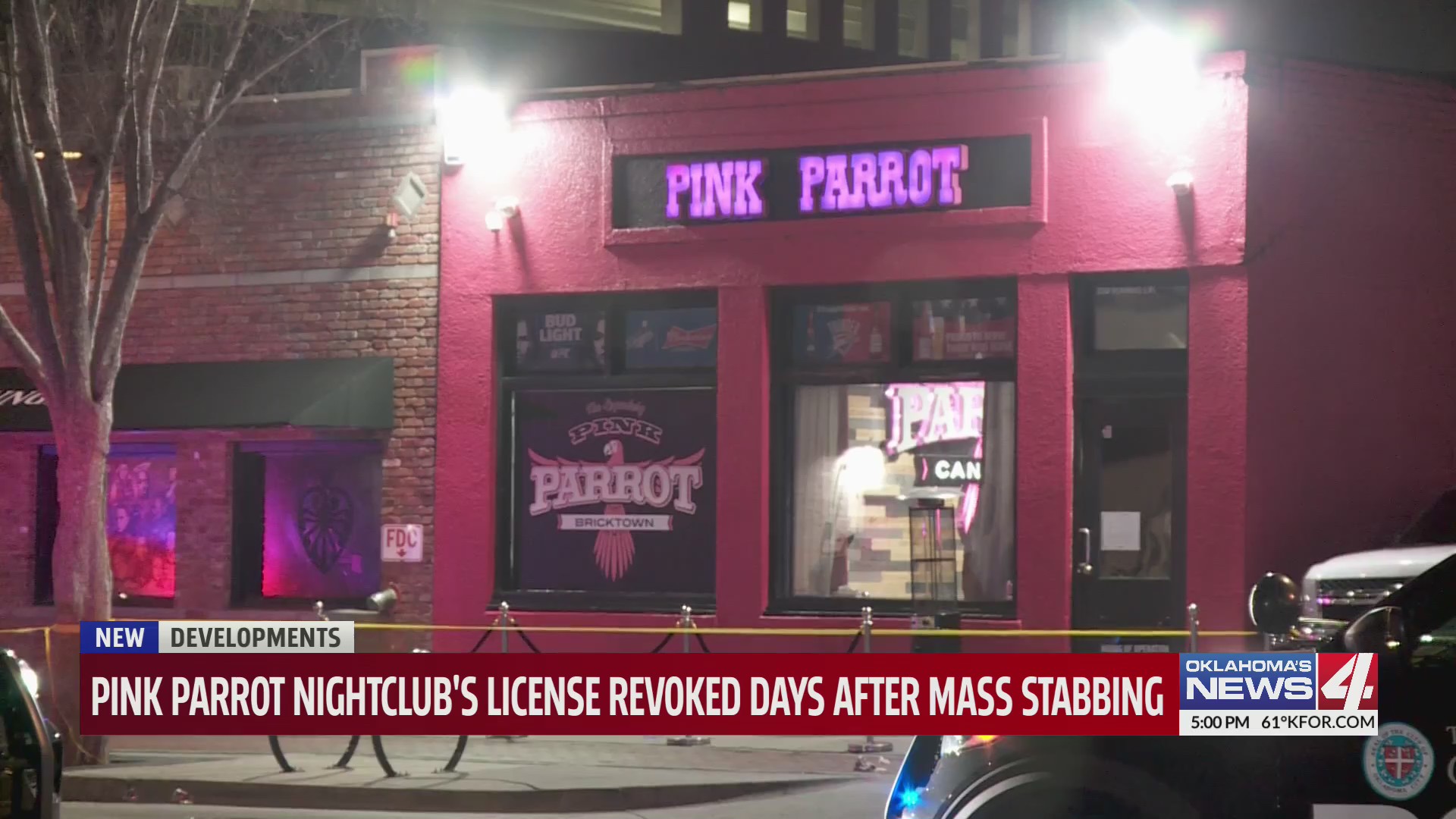 Pink parrot nightclub’s license revoked days after mass stabbing – KFOR ...