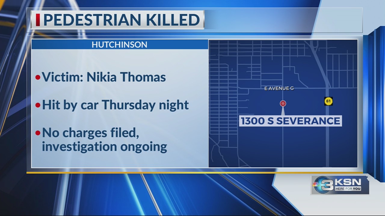 Police release name of victim in Hutchinson pedestrian crash – KSN-TV