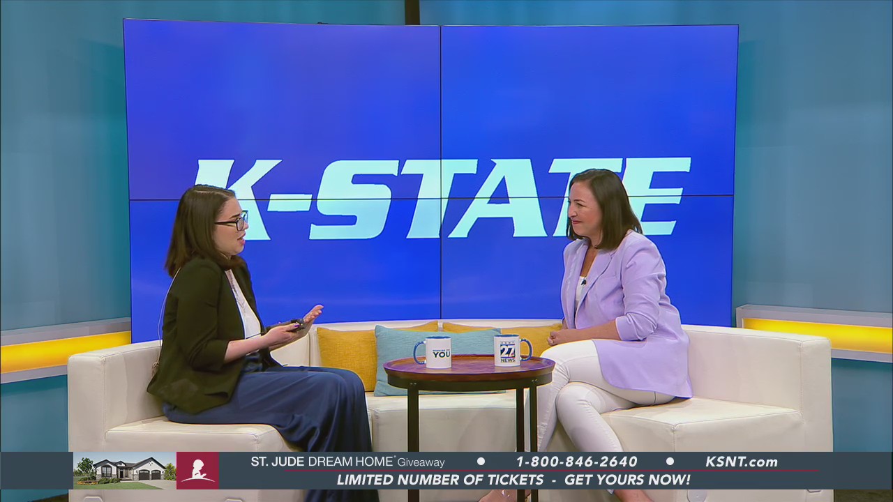 Megan McCoy with K-State joined the 27 News Morning Show – KSNT 27 News