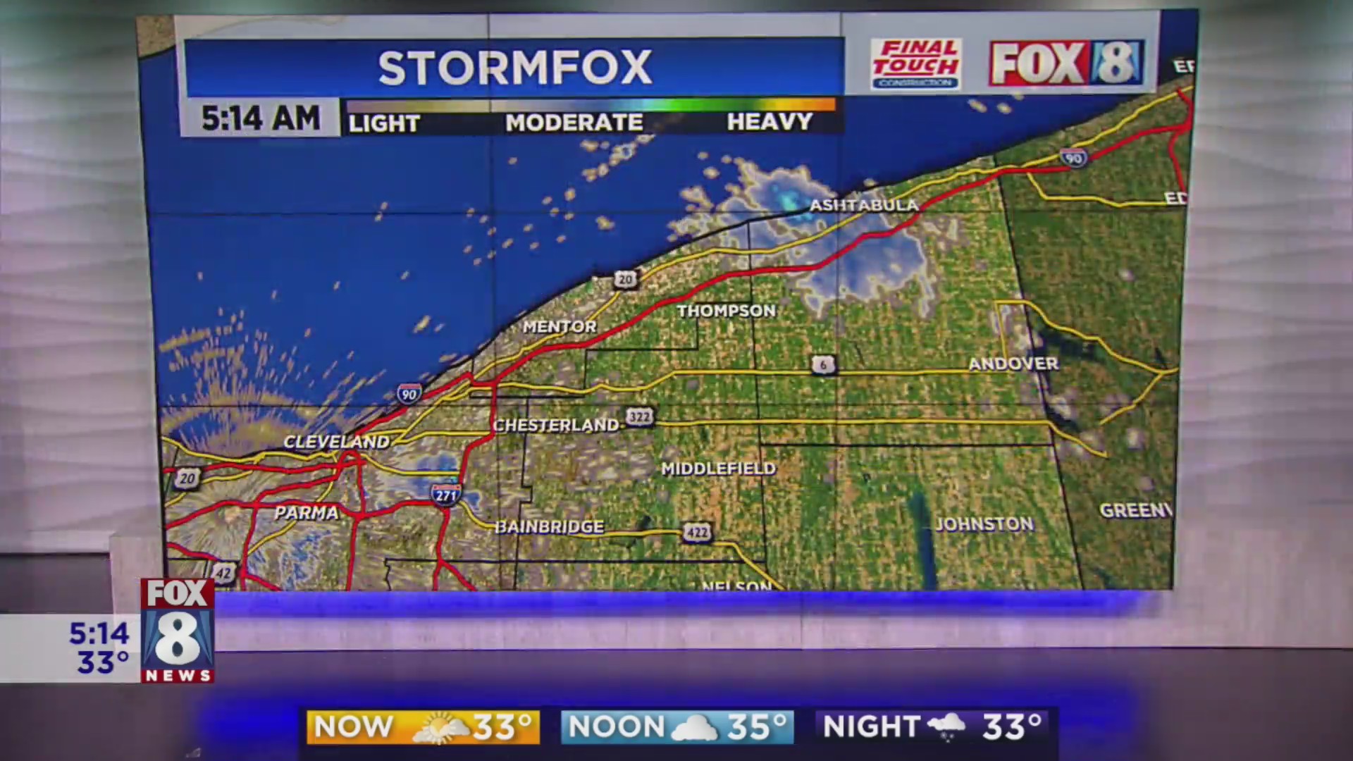 Calm before strong winds, rain, and snow – Fox 8 Cleveland WJW