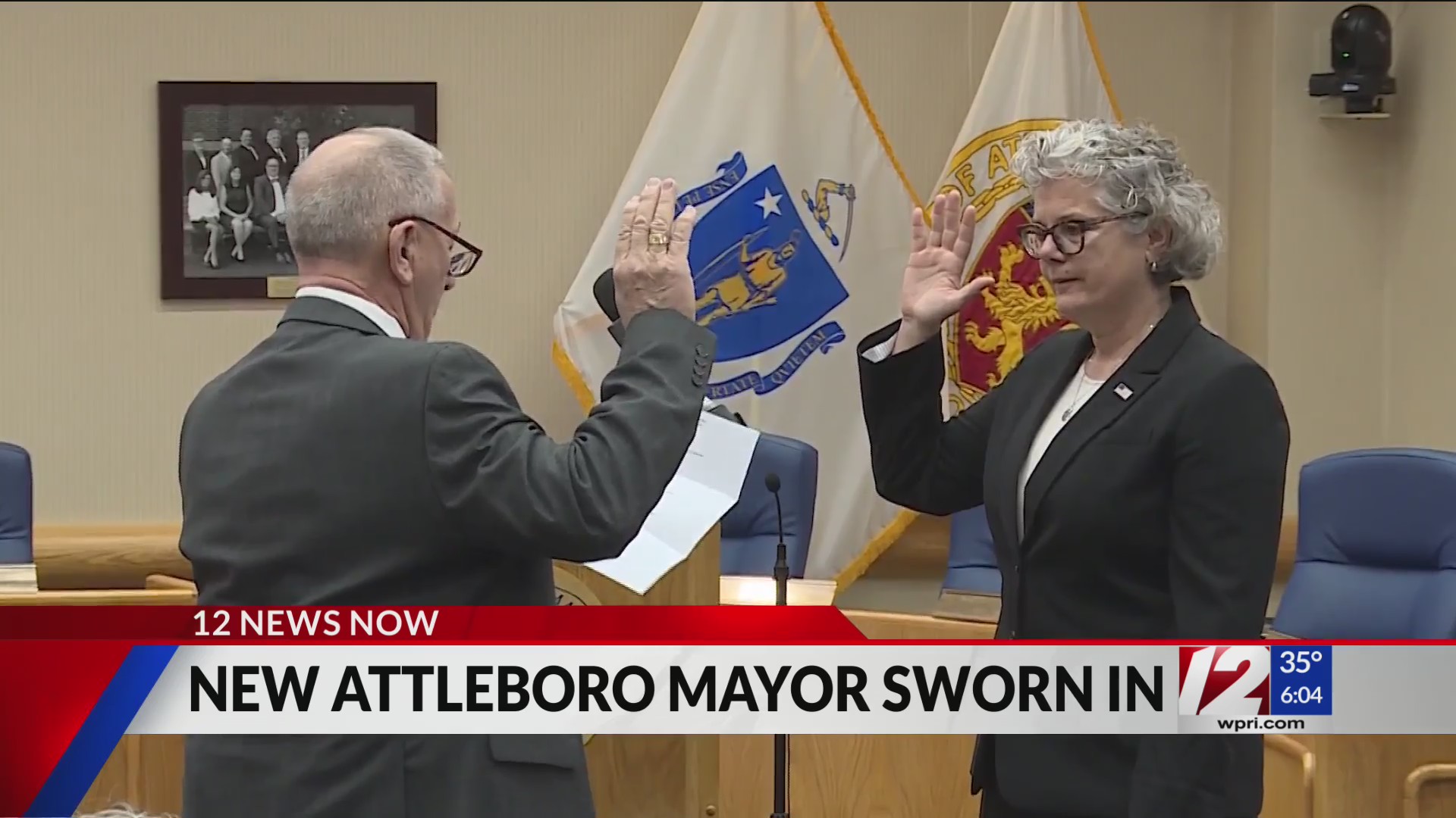 Attleboro Mayor Cathleen DeSimone sworn in to office – WPRI.com