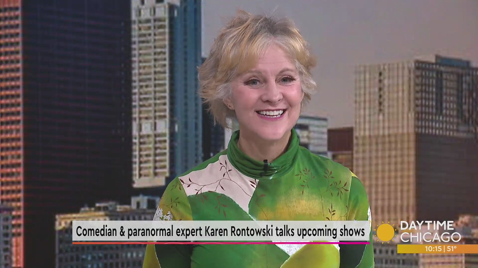Comedian & paranormal expert Karen Rontowski talks upcoming shows – WGN-TV