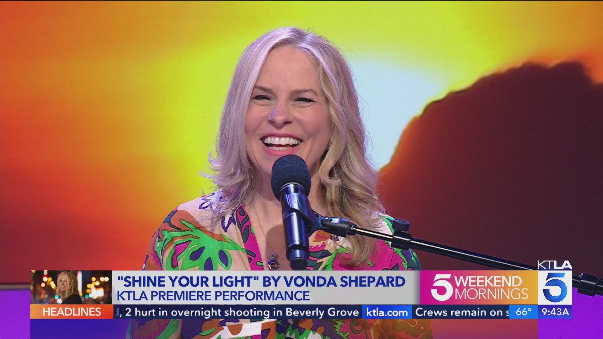 Vonda Shepard releases new album ‘Red Light, Green Light’ – KTLA