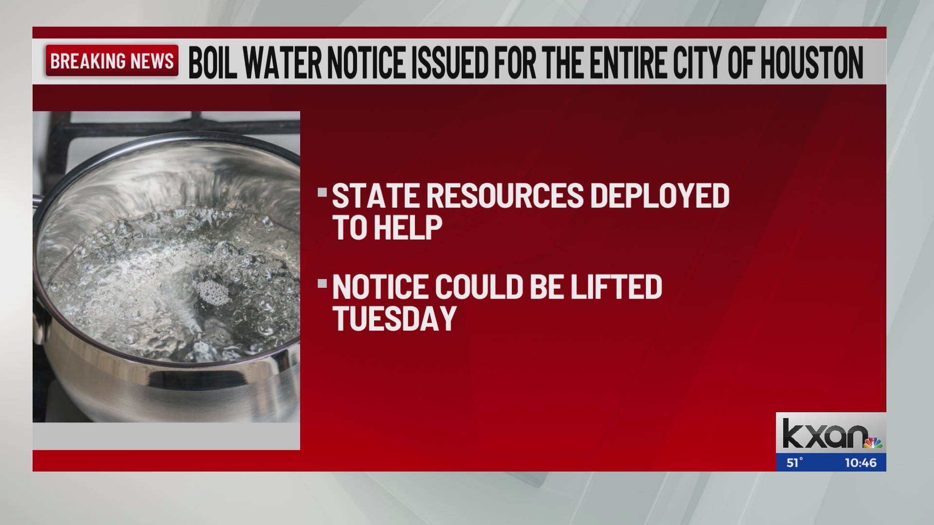 Houston Boil Water Notice Kxan Austin