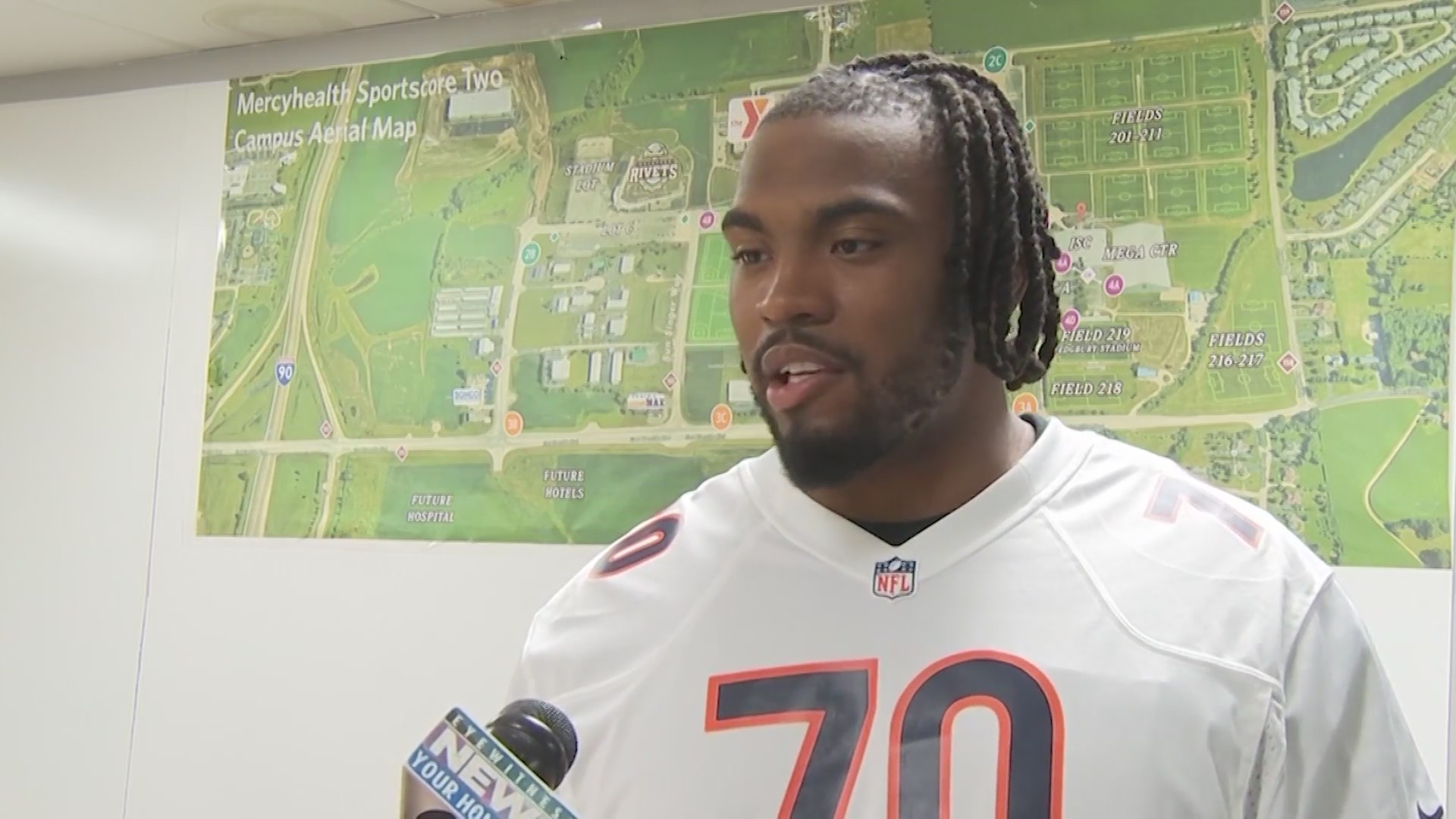 Talking Chicago Bears and Justin Fields with offensive tackle Braxton ...