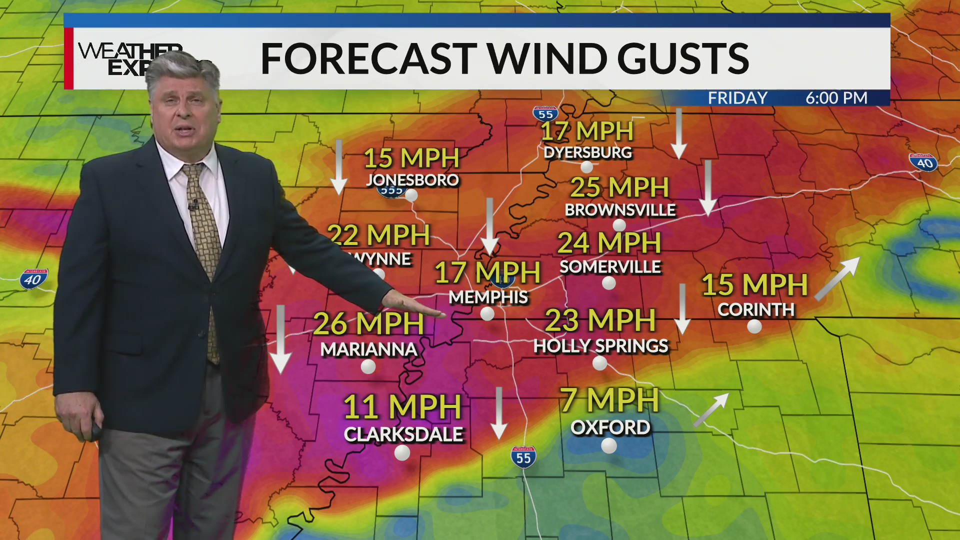WREG Memphis Weather Friday Morning – WREG.com