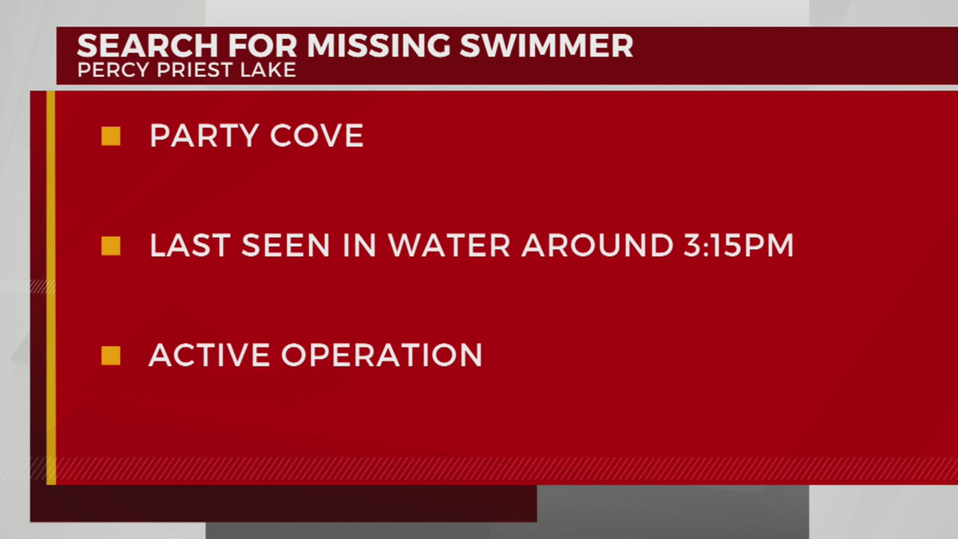 Crews searching Percy Priest Lake for missing person who went ...
