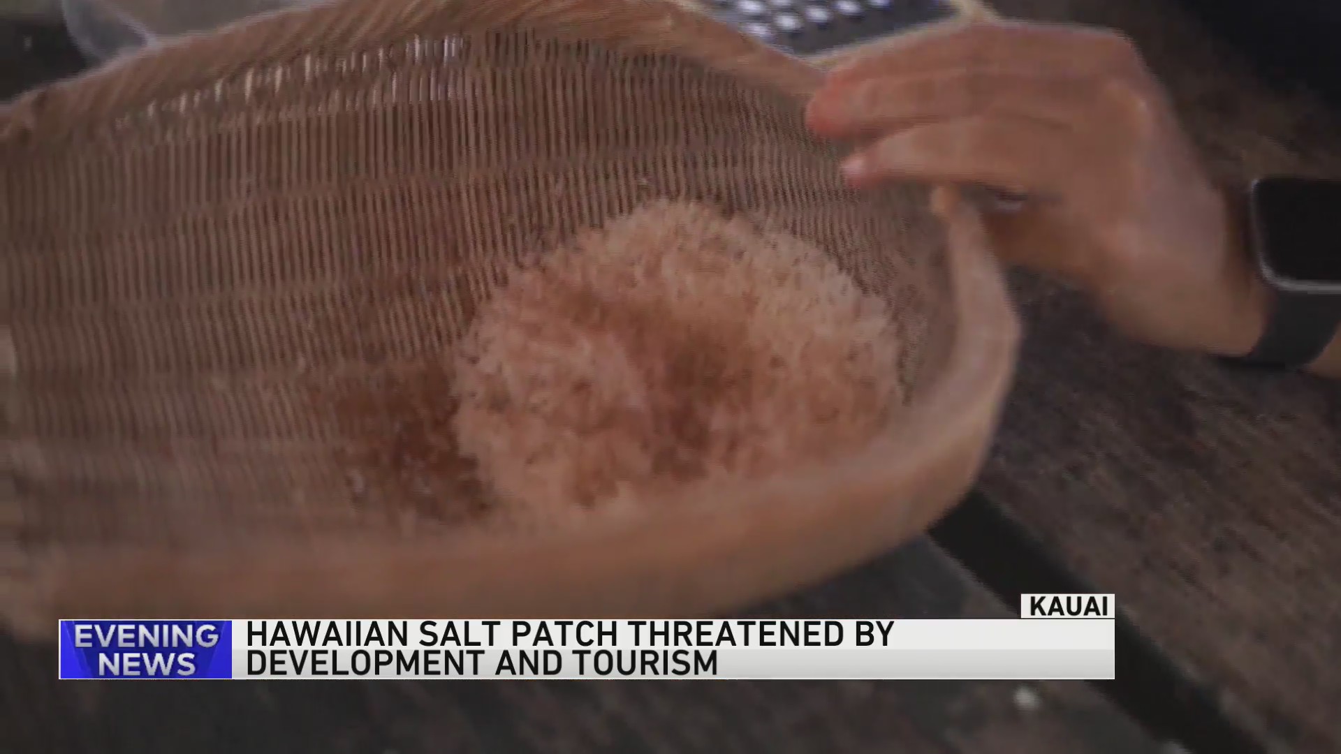 Native Hawaiian salt makers combat climate change and pollution to ...