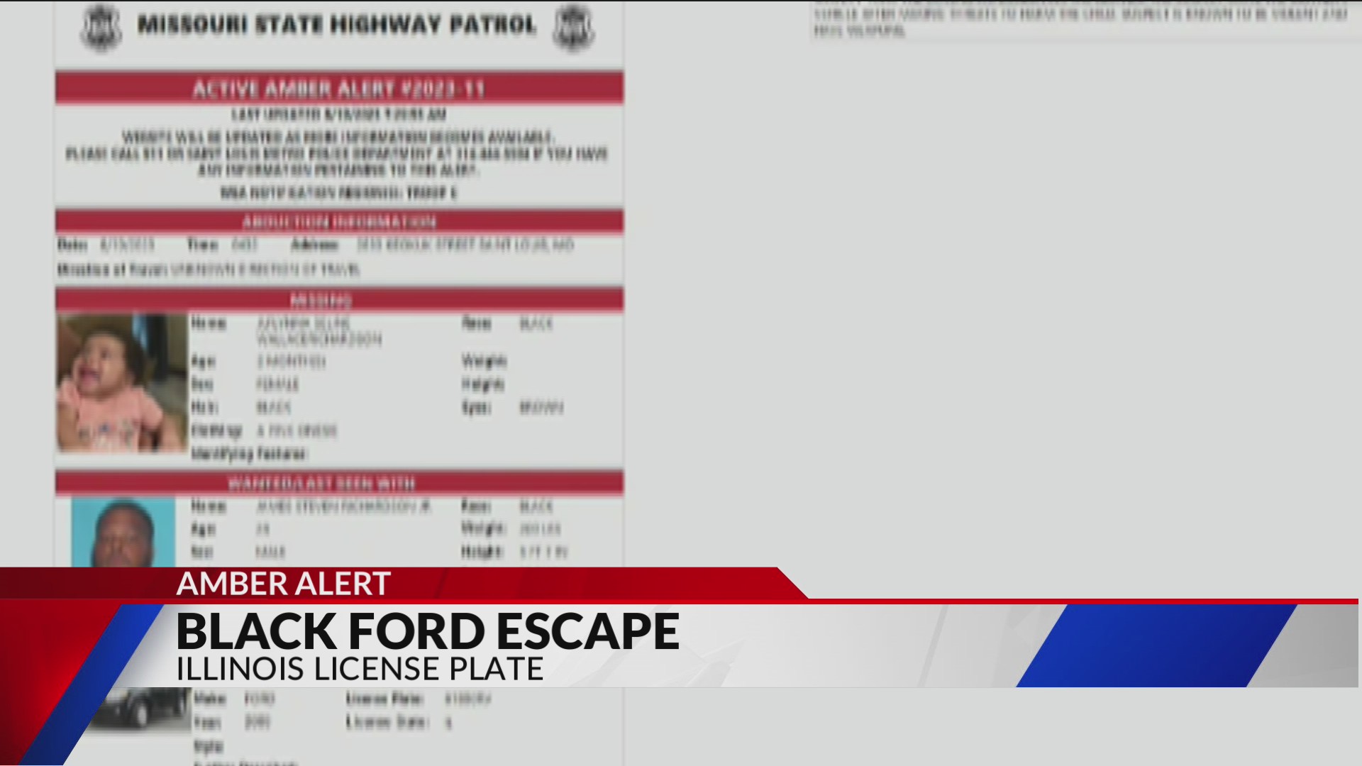 Police search for vehicle in St. Louis amber alert – FOX 2
