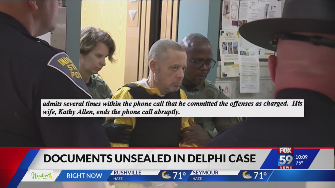 Judge release over 110 documents in Delphi double murders case – Fox 59
