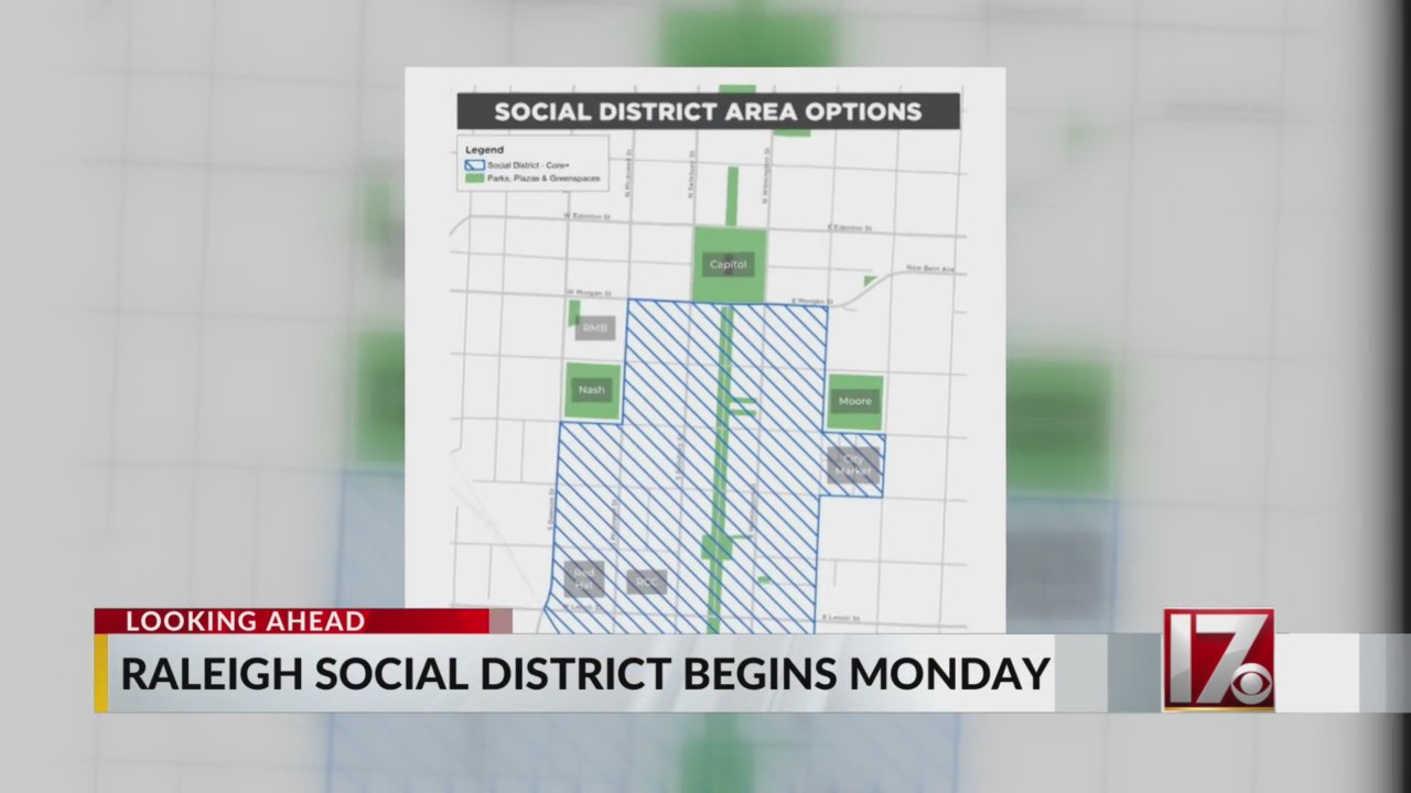 Raleigh social district opens Monday – CBS17.com