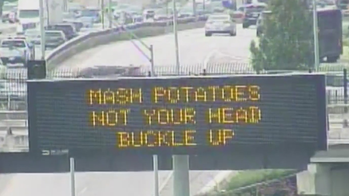 TxDOT’s cheeky highway signs to disappear — here’s why – KXAN Austin