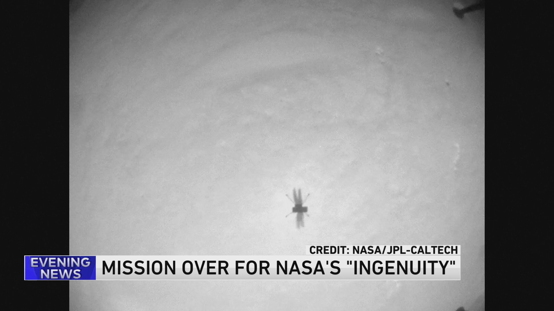 NASA’s Mars helicopter damaged, Ingenuity mission ends – WGN-TV