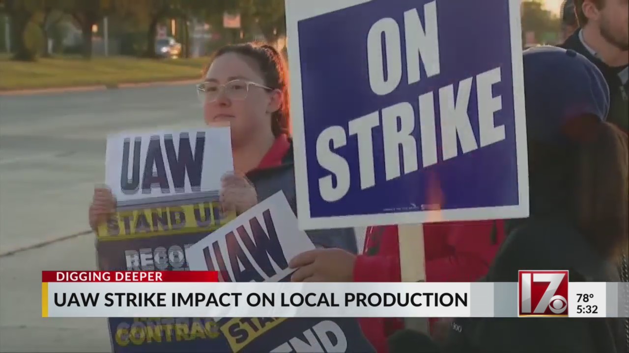 UAW strike impact on local production – CBS17.com