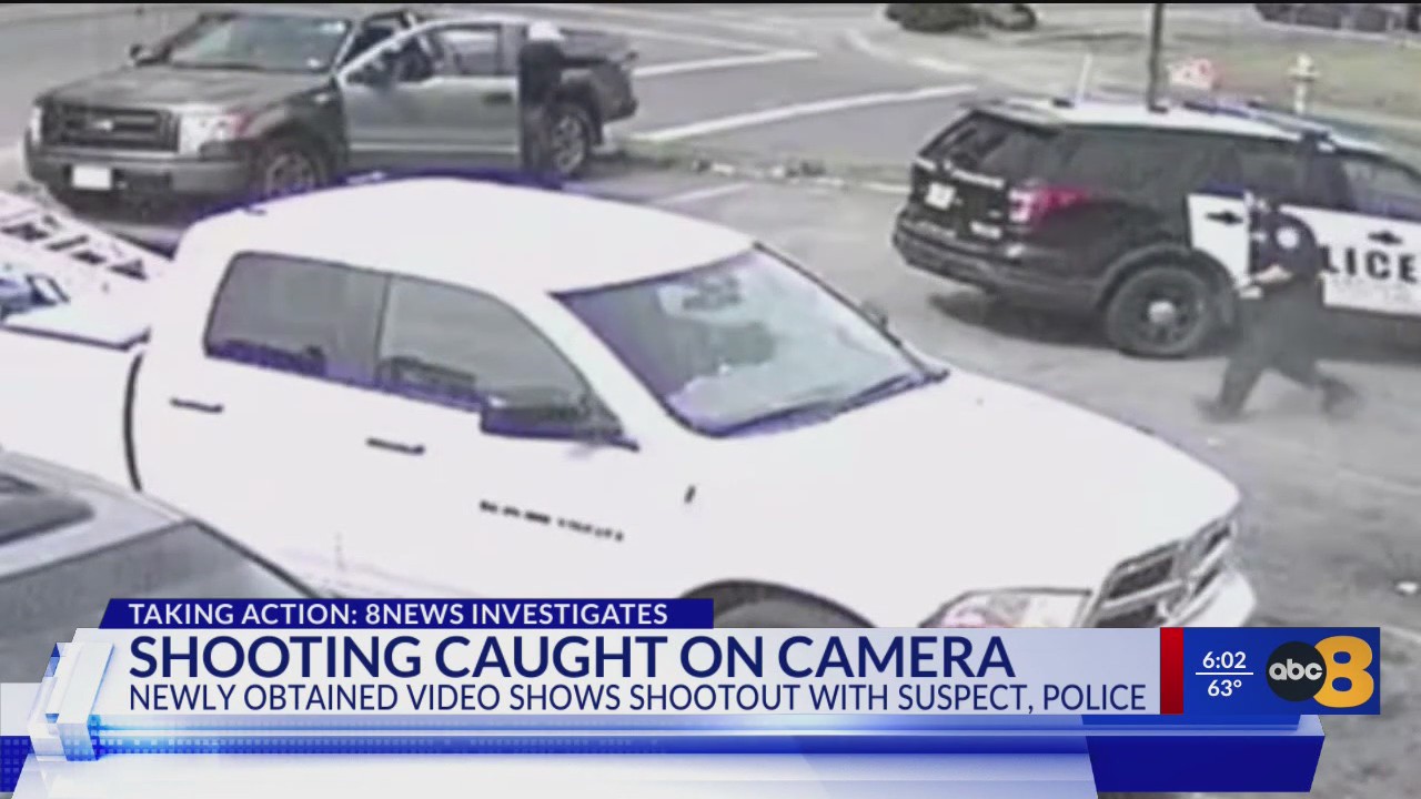 New video shows murder suspect fired weapon first in deadly officer ...