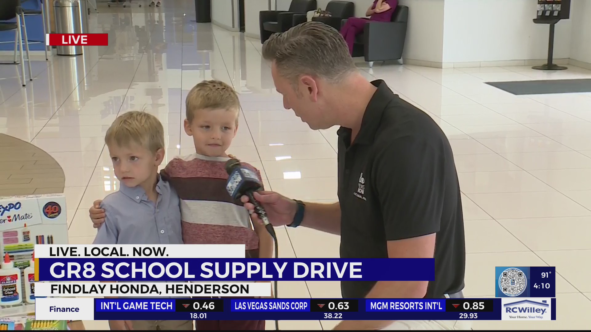 Gr8 School Supply Drive – Findlay Honda Henderson – KLAS