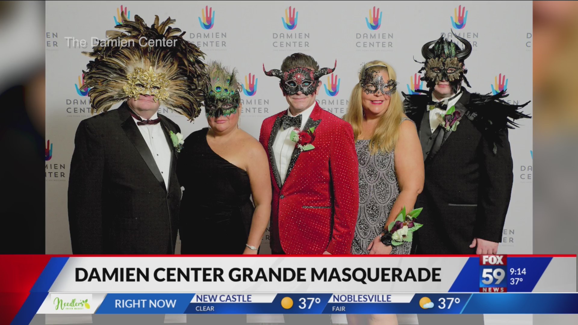Damien Center Grande Masquerade Ball – Fox 59