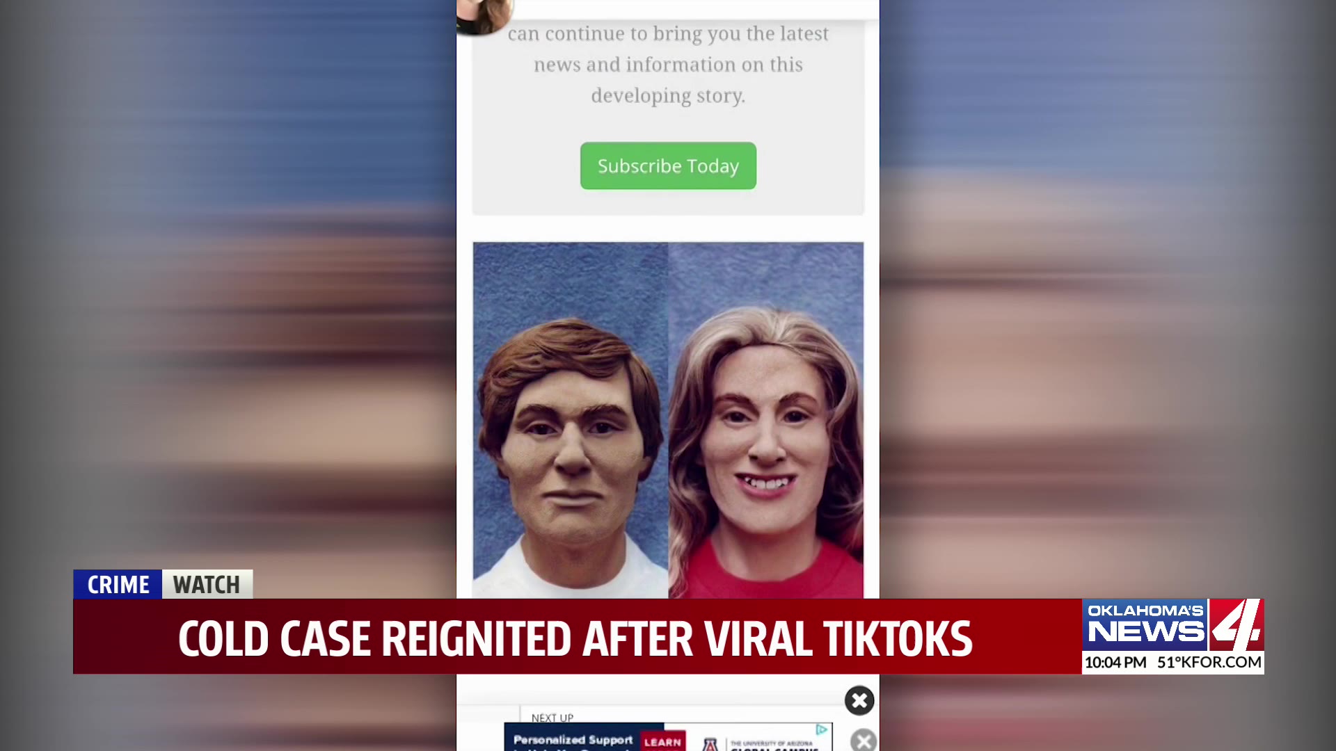 Oklahoma cold case reignited after daughter’s viral TikToks – KFOR.com ...