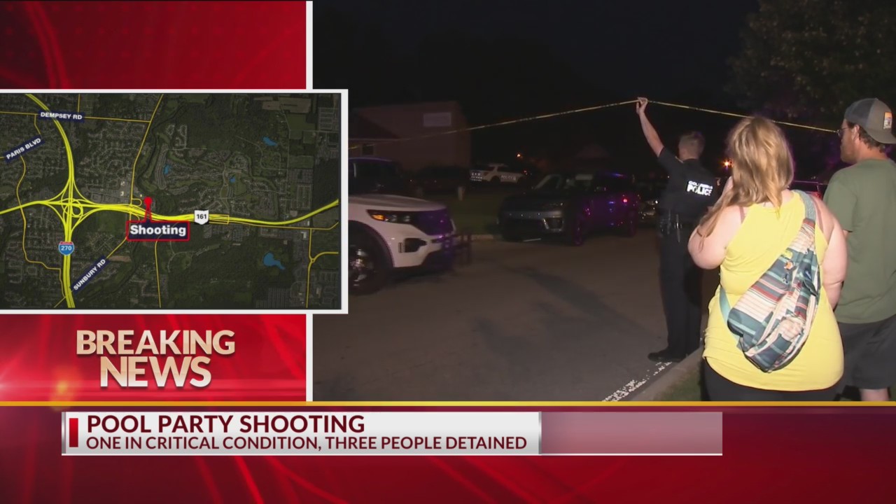 Pool party shooting leaves 1 person critically injured – NBC4 WCMH-TV