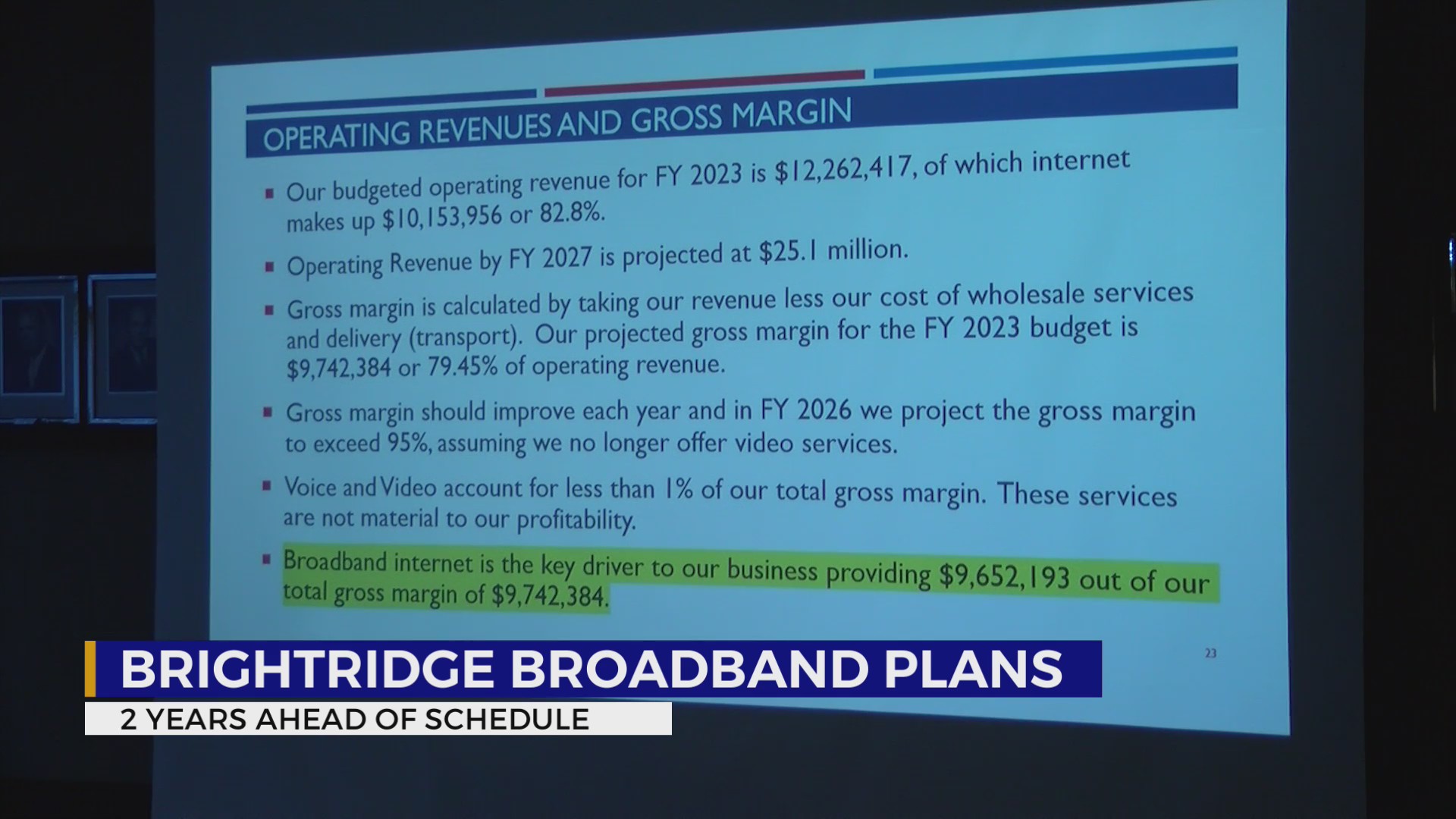 BrightRidge broadband expansion two years ahead of schedule – WJHL ...