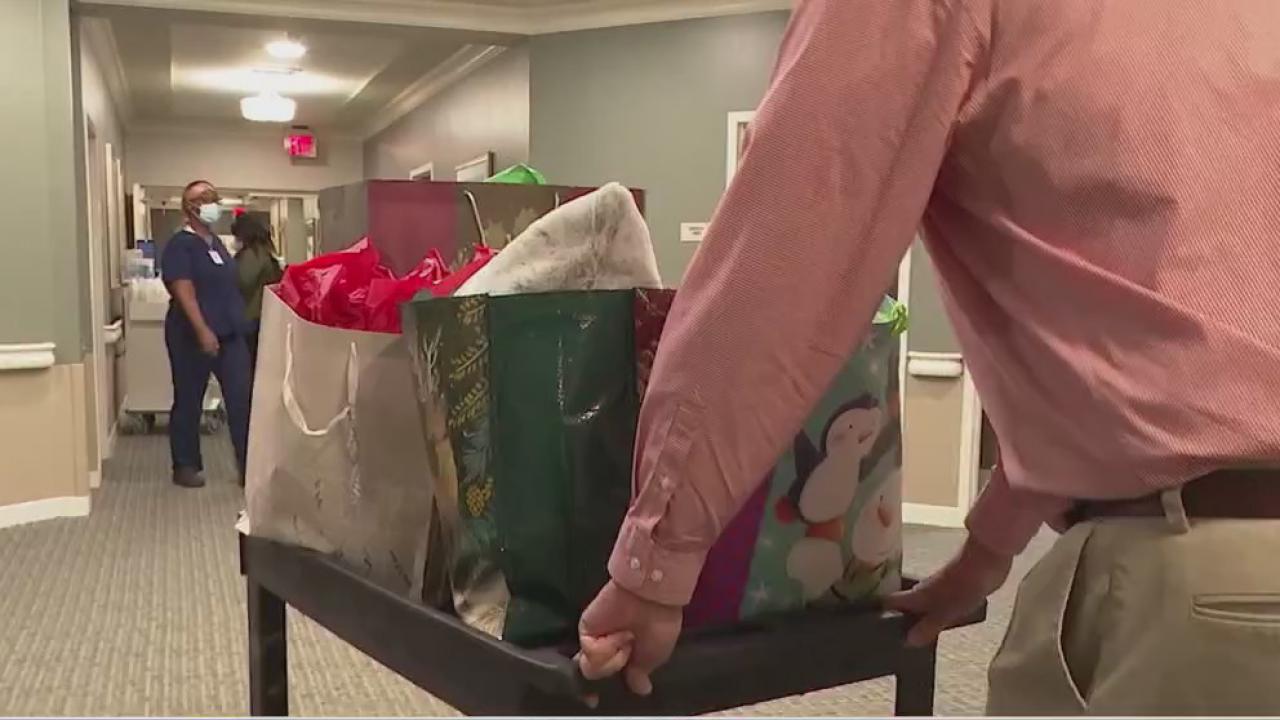 Secret Santa delivery spreads joy at Whitestone Senior Living Community ...