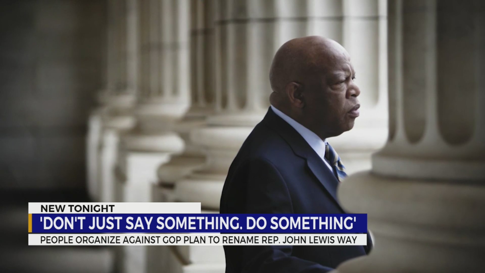 The history behind John Lewis: Rally planned against changing street ...