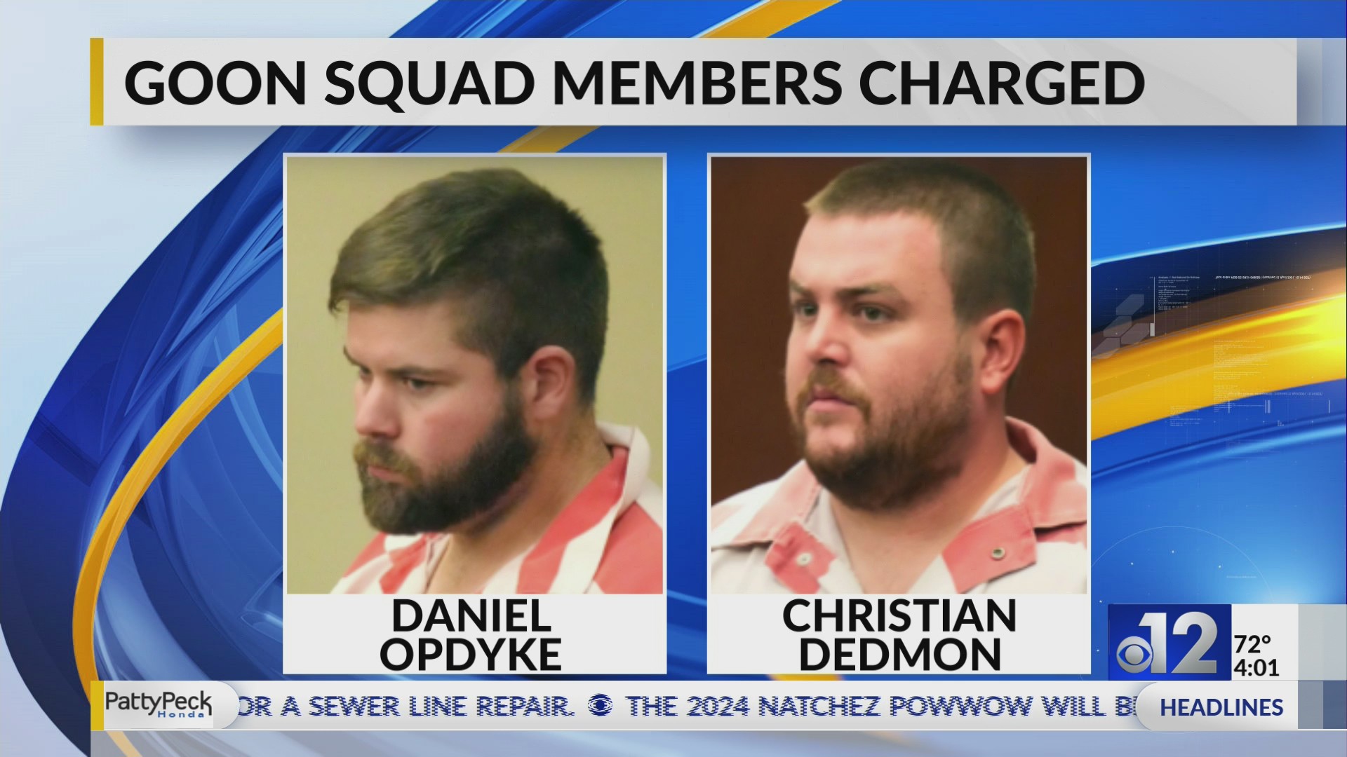 Two members of Mississippi ‘Goon Squad’ sentenced Wednesday – CBS 42