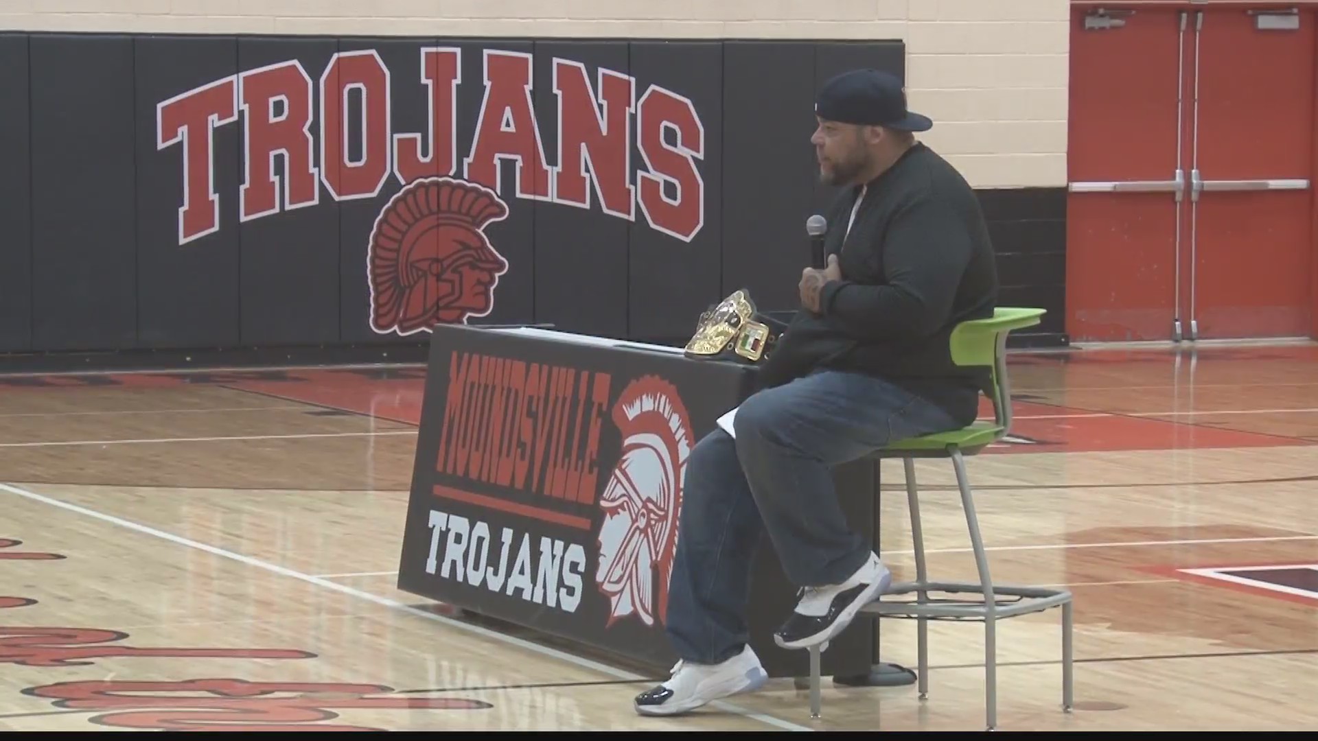 “Life is hard but we’re harder,” NWA Champion Tyrus visits Moundsville ...
