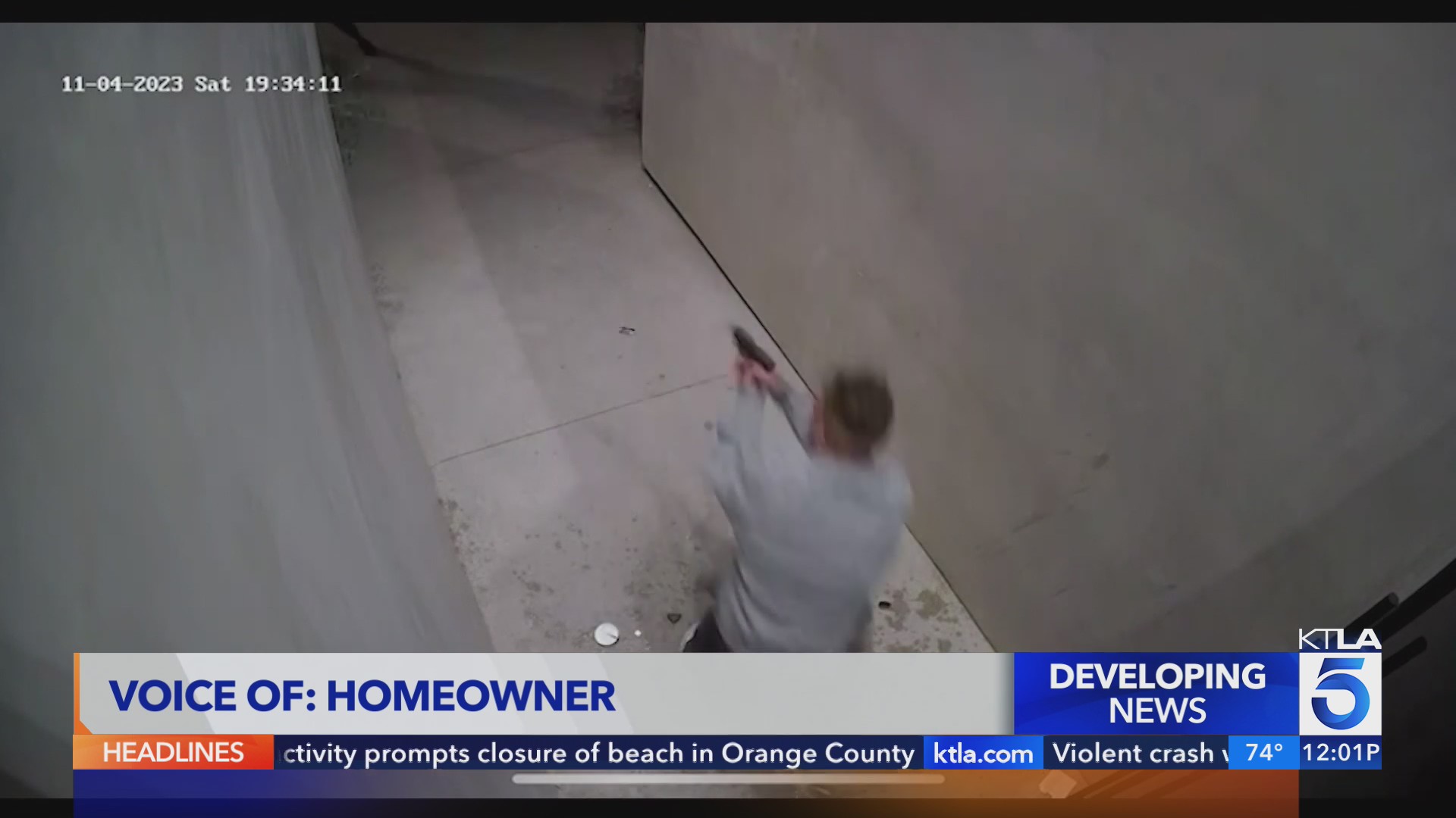 L.A. homeowner with concealed weapon opens fire on would-be robbers – KTLA