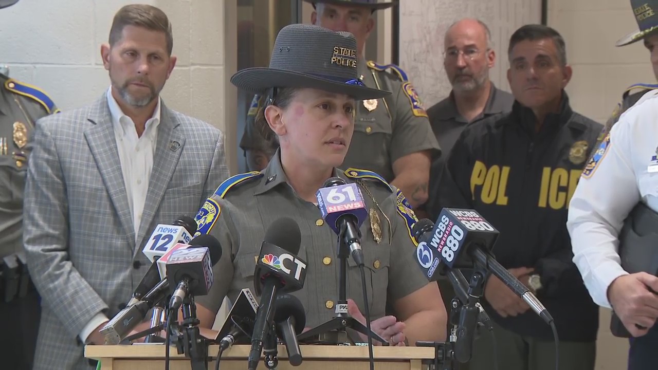 Bristol press conference for fallen officers who responded to domestic ...