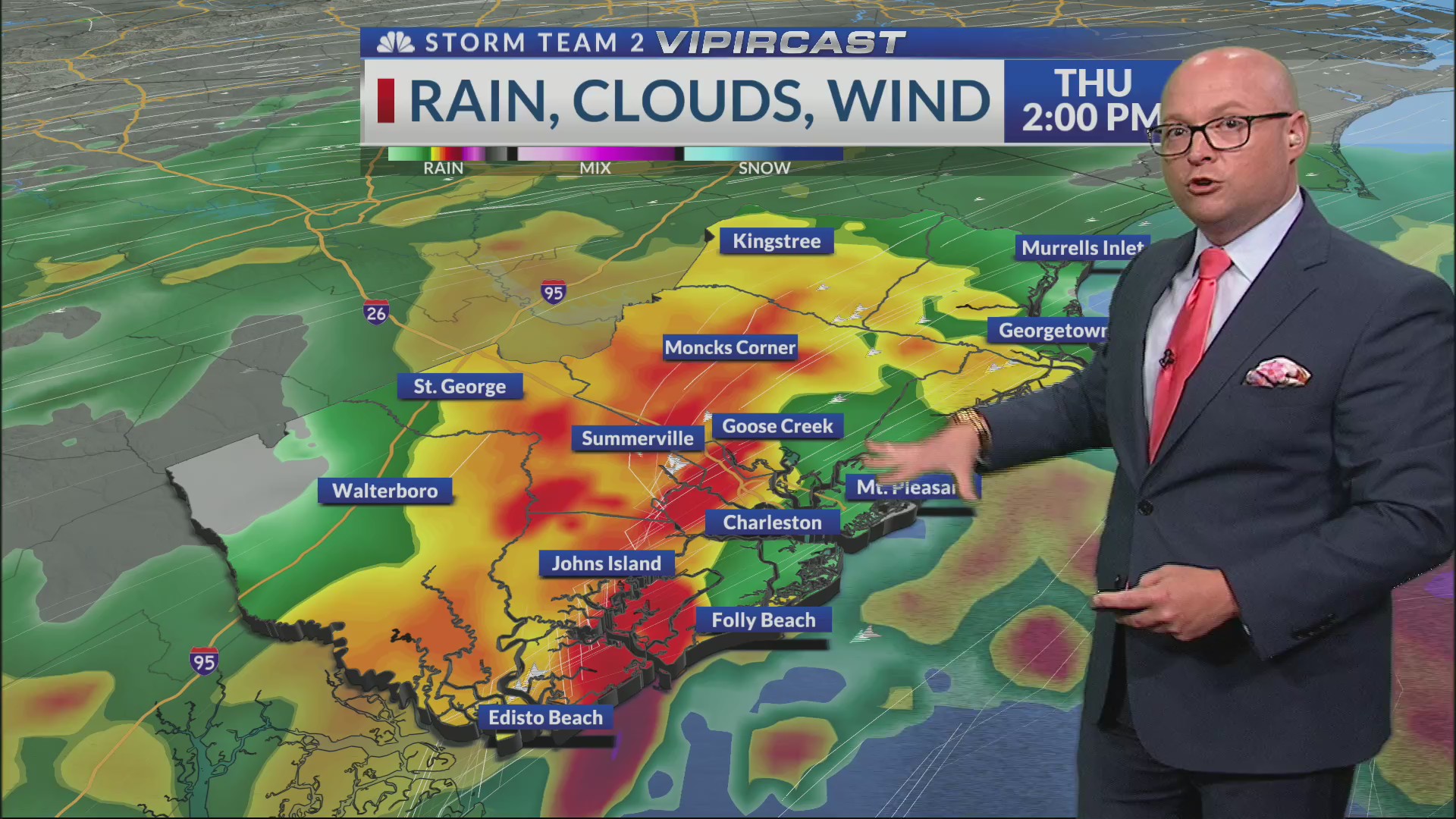 More showers and thunderstorms expected across Charleston area Thursday ...