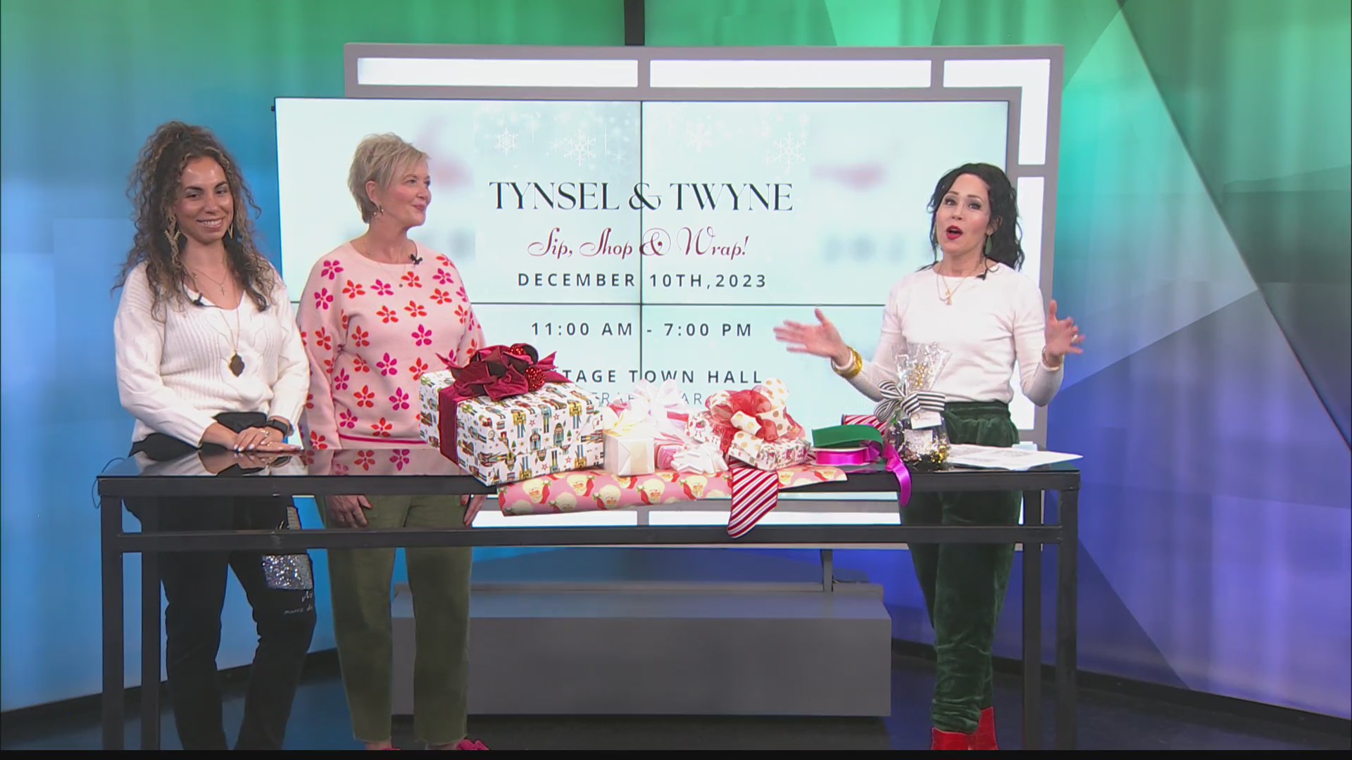 The first of its kind, Tynsel & Twyne Wrapping Pop-up Event at Vintage ...