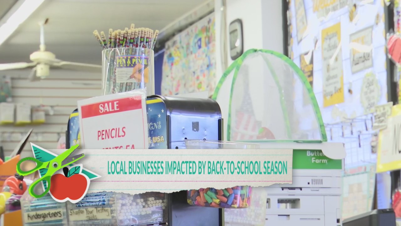 Myrtle Beach business thrives in back to school season as they help teachers ease the school ...