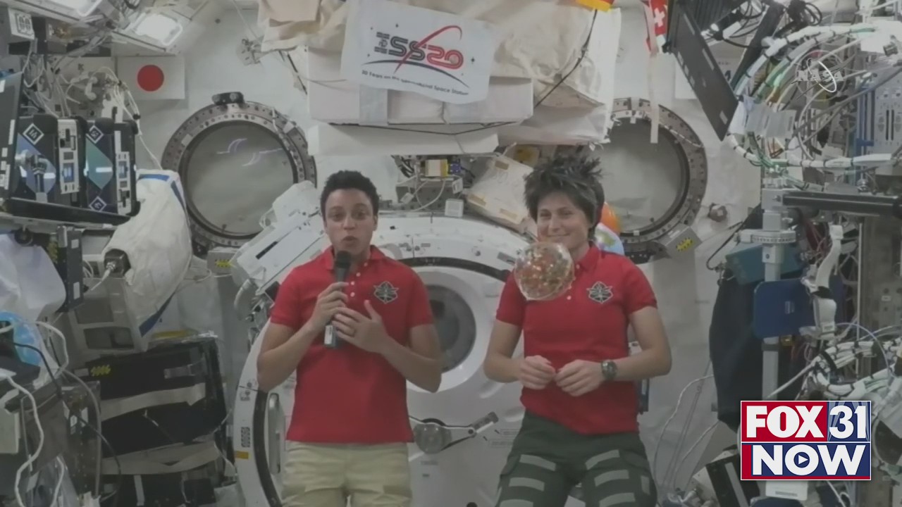Colorado astronaut answers questions from the ISS – FOX31 Denver