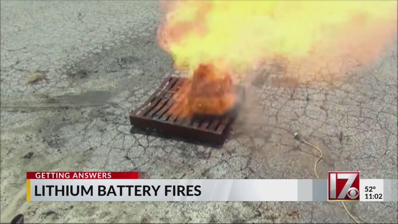 How can you keep lithium batteries from catching fire? – CBS17.com